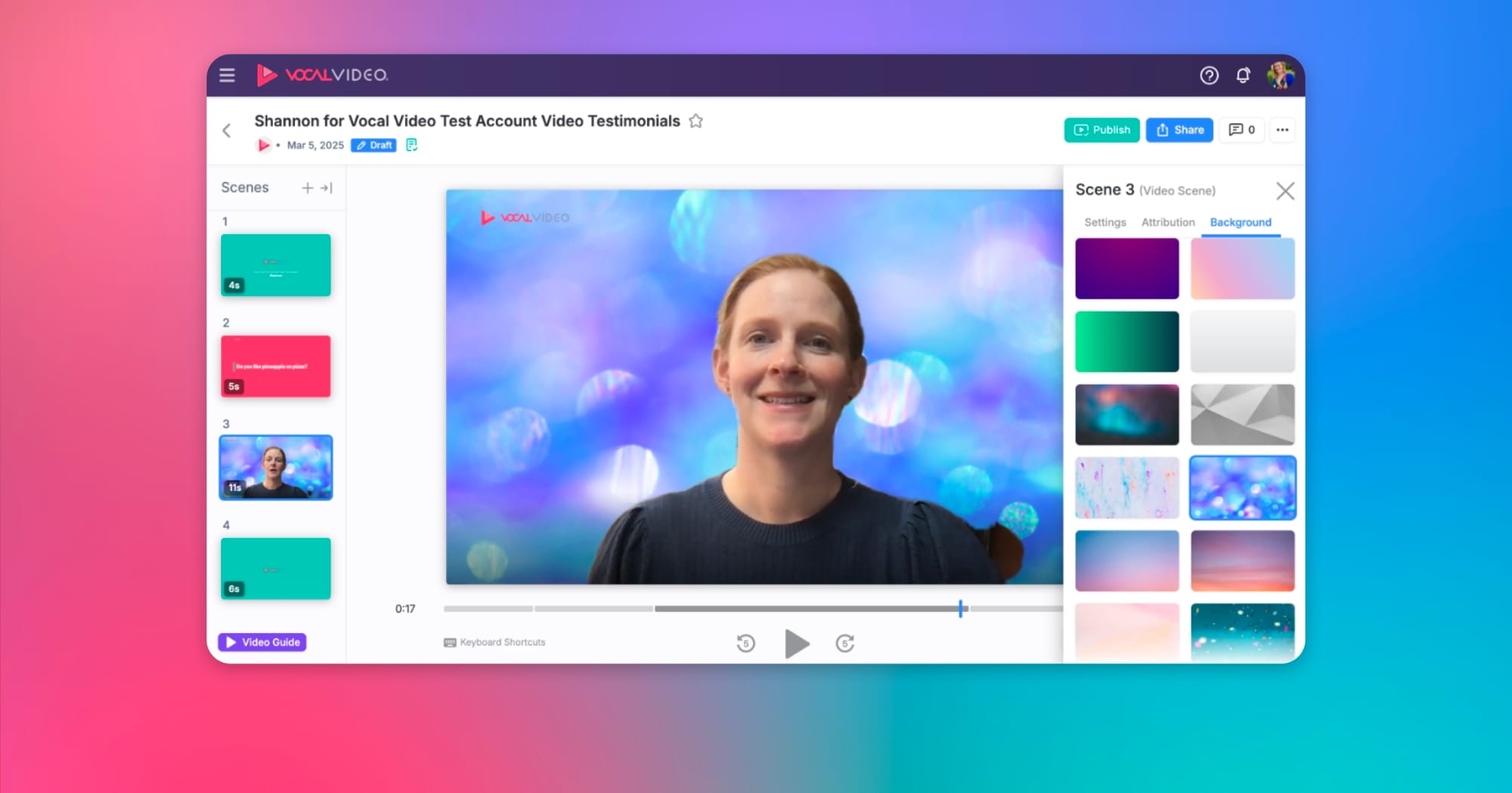New: Blur or Replace Video Backgrounds While Editing Videos